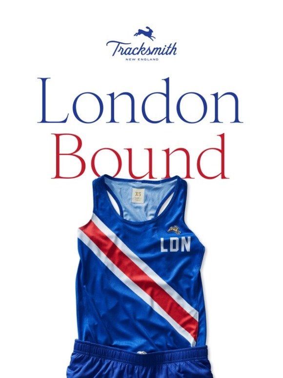 Tracksmith: London Bound | Milled