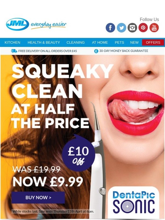 JML: Get a Hollywood white smile for less | Milled