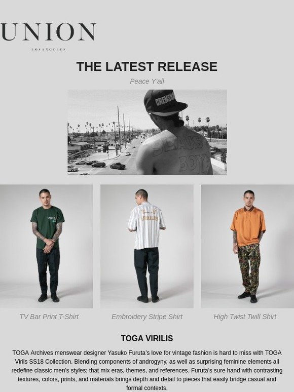 Born X Raised: Fear of God, Visvim, TOGA Virilis, JW Anderson x ...