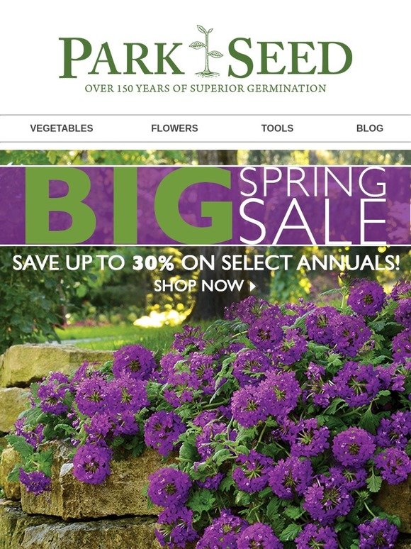 Park Seed: Up to 30% Off Our Trixi Flower Combos! | Milled