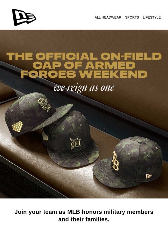 New Era: MLB Armed Forces Weekend caps are here | Milled