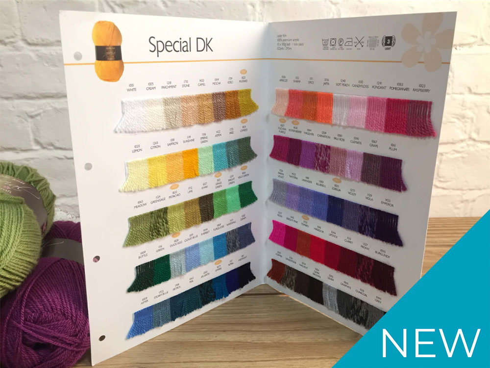Deramores: NEW Stylecraft Special DK Shade Cards | Bank Holiday Monday ...
