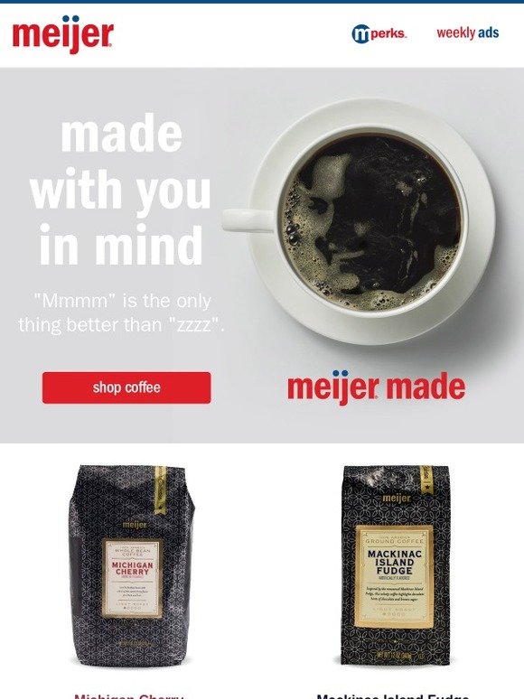 Meijer: Coffee Lovers! See What's Made with You in Mind | Milled
