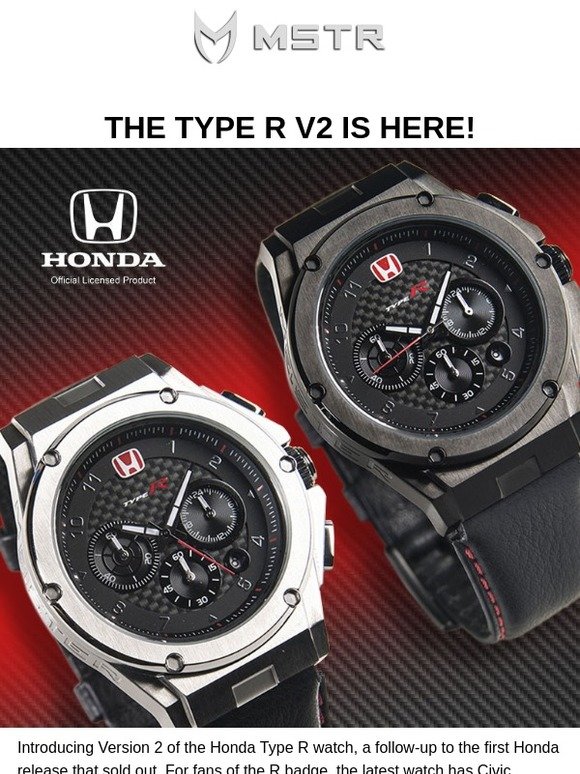 Meister: 🚗Type R V2 has arrived! Very Limited QTY + Free gift with ...