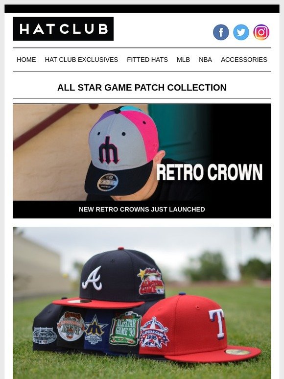 Hat Club: Throwback All Star Patch Collection Drops Today ⚾ | Milled