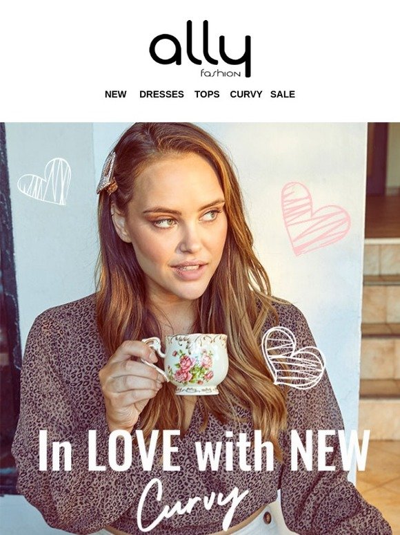 Ally Fashion AU: NEW CURVY 💕 | Milled