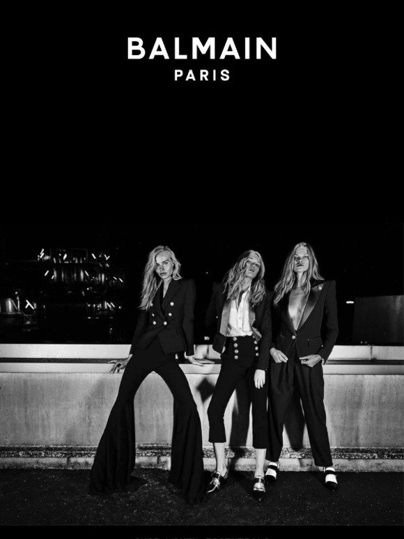 Balmain: JOIN THE BALMAIN ARMY | Milled