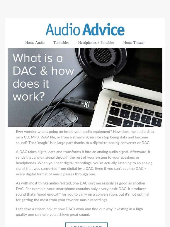 Audio Advice: What is a DAC and How Does it Work? | Milled