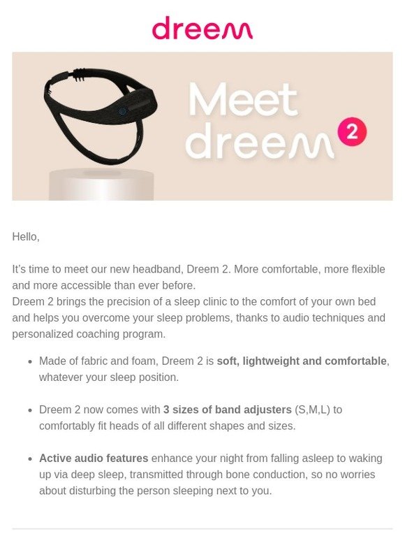 Dreem: Dreem 2 is finally here. | Milled