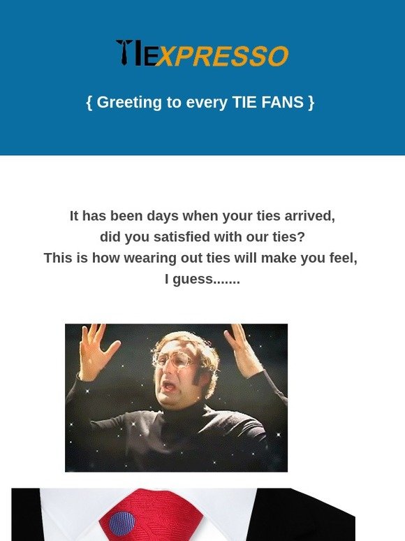 Tiexpresso: Greeting to Every Tie Fans 👔 | Milled