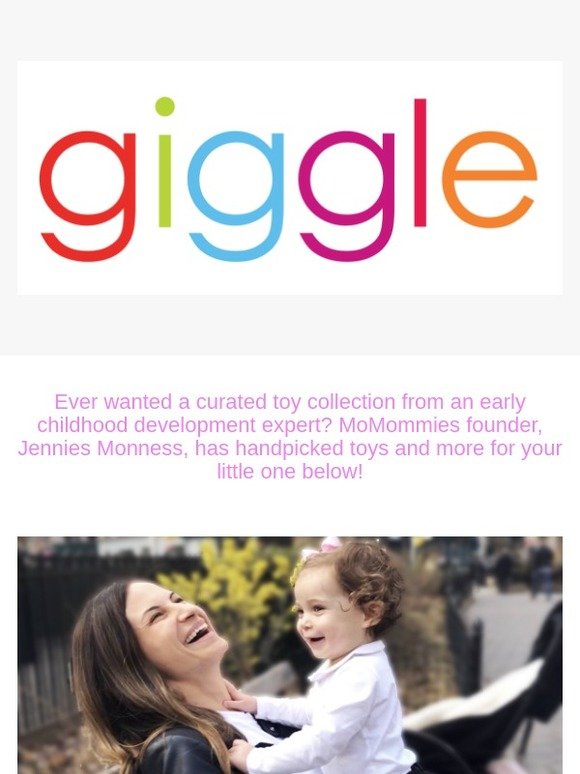 Giggle: Meet Our Giggle Mom! Jennie from MoMommies! | Milled