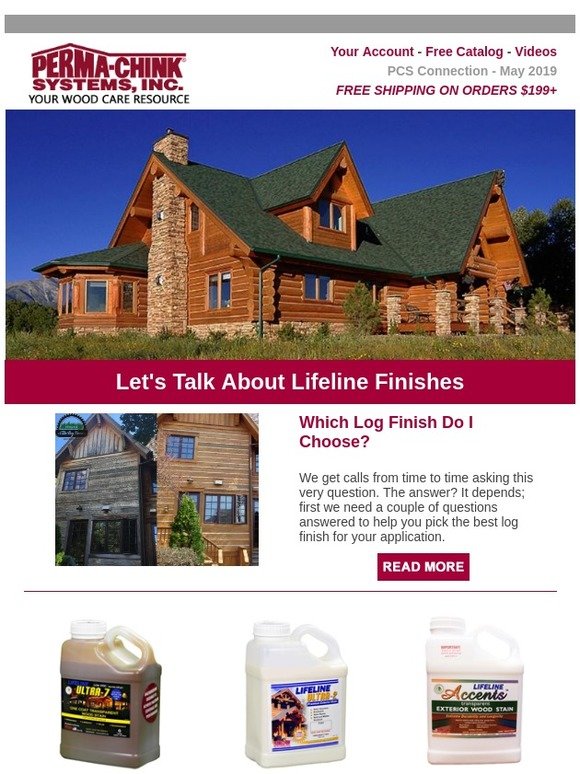 Perma-Chink Systems: What Wood Stain Should I Use? | Milled