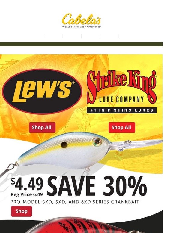 Cabela's: Fantastic Fishing Finds And Even Better Savings At Cabela's ...