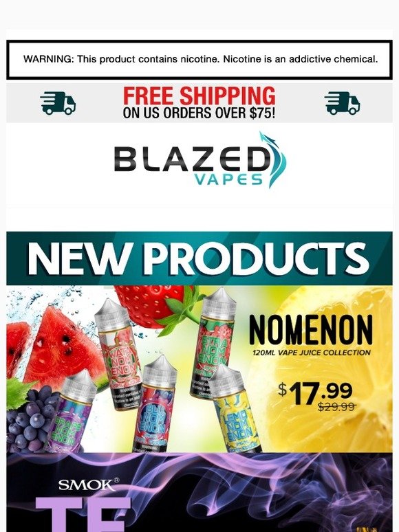 Blazed Vapes: ⚡ Checkout Our Hot New Arrivals & Sales/Clearance Items ...