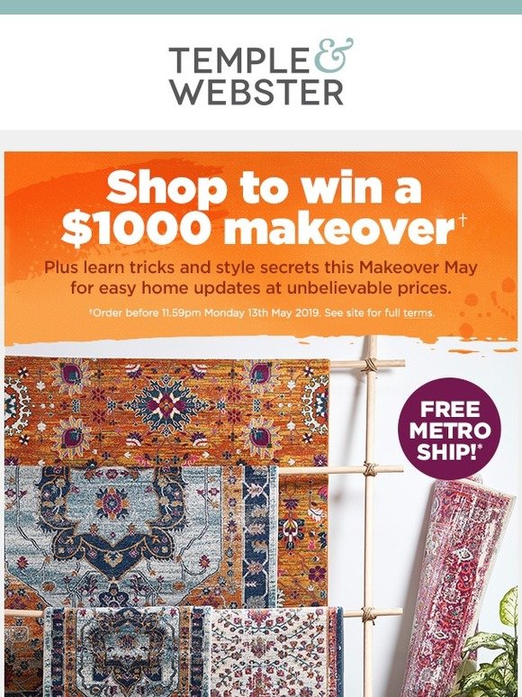 Temple & Webster: ⭐ 7 day S.A.L.E on our bestselling rugs ⭐ | Milled