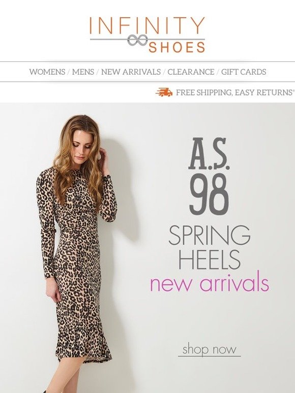 Infinity Shoes: New Heels for Spring from A.S.98 | Milled