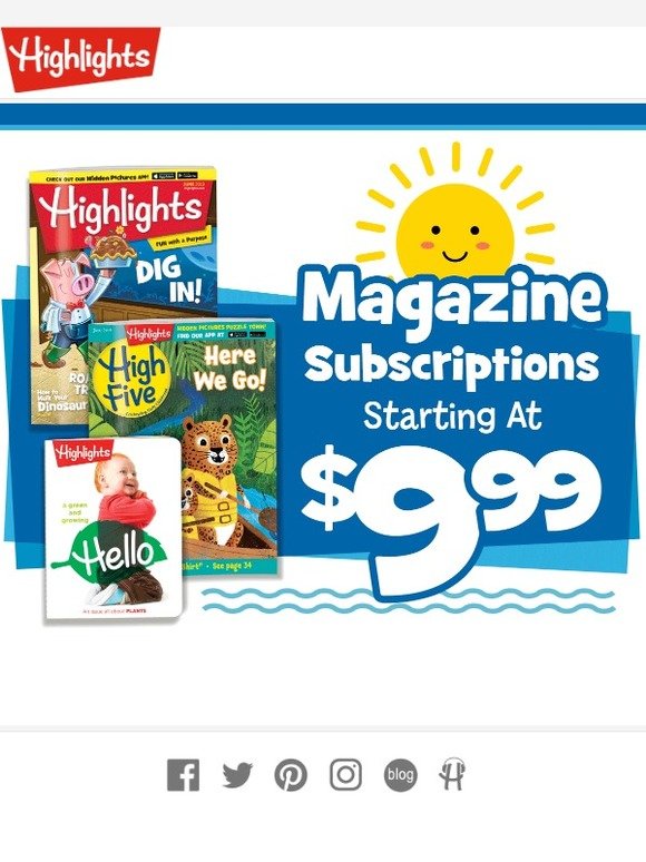 Highlights for Children: ☀️Get a Subscription for Summer! | Milled