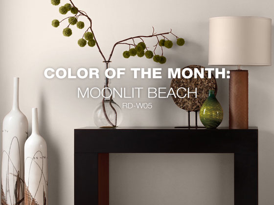 Behr: Color of the Month: Moonlit Beach RD-W05 | Milled