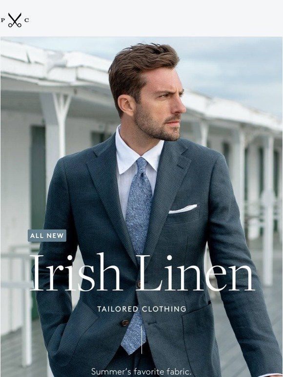 Proper Cloth: New Irish Linen Suits, Jackets & Trousers // Don’t Miss ...