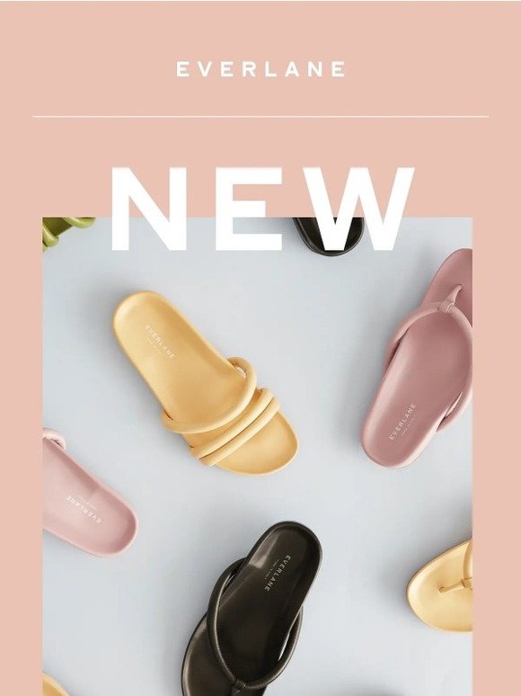 Everlane: Just In: New Form Sandals | Milled