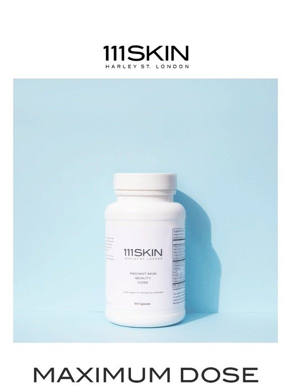 111SKIN: Radiant Skin Beauty Dose I Pre-Order Now | Milled