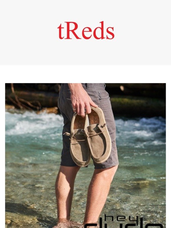Treds: Hey Dude, check these new shoes... | Milled