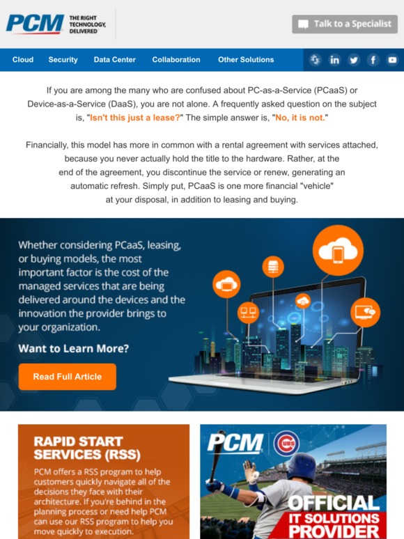 PCM: PCaaS or DaaS? Which One Is Right For You? | Milled