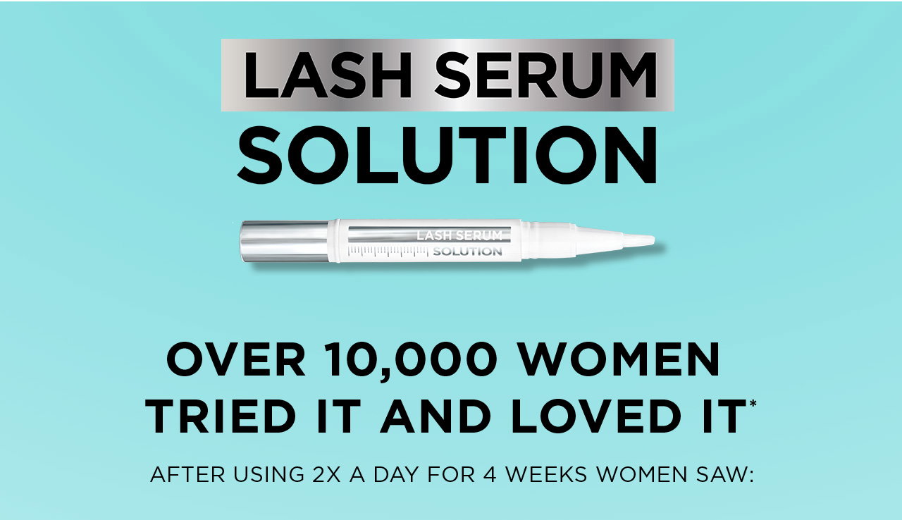 Loreal Paris USA: Try Our NEW Lash Serum Solution! | Milled