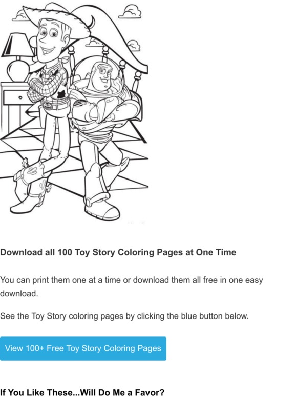 Picture the Magic: New! 100+ Toy Story Coloring Pages 😍 | Milled