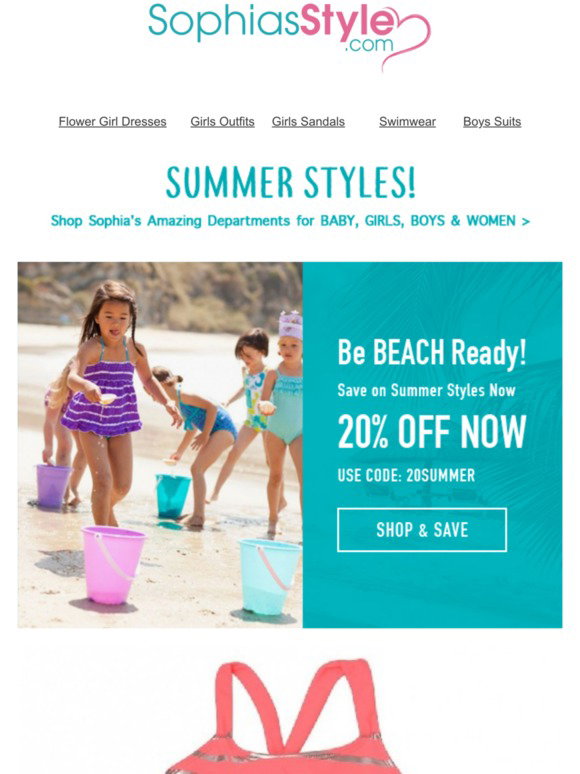 Sophia's Style Boutique: Kick back, relax & enjoy an extra 20% OFF ...