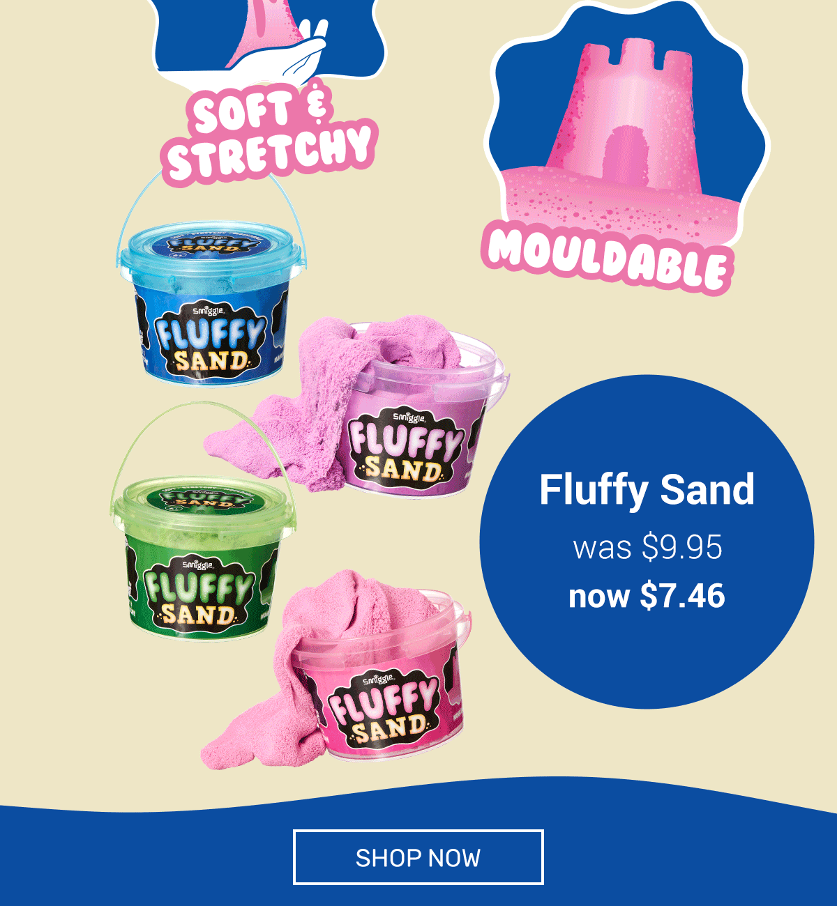 Smiggle: Introducing the latest Smiggle craze, Fluffy Sand! | Milled
