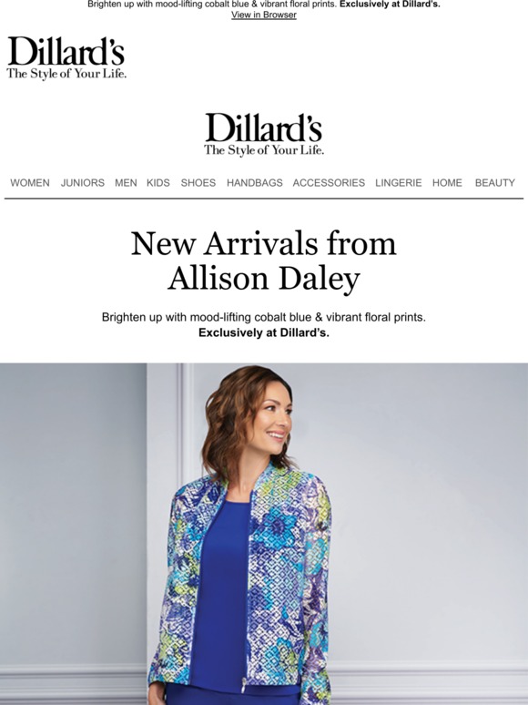 Dillard's: New Arrivals from Allison Daley | Milled