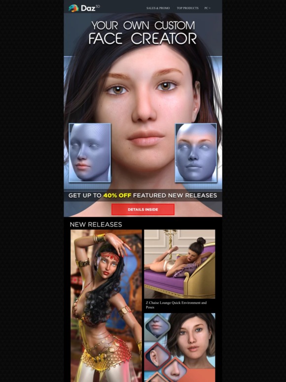 DAZ 3D: Your Own Custom Face Creator | Milled