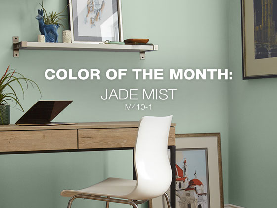 Behr: Color of the Month: Jade Mist M410-1 | Milled