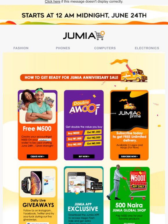 Jumia: 🔊Our Jumia Anniversary Sale Deals are Pretty Amazing, Check Them ...
