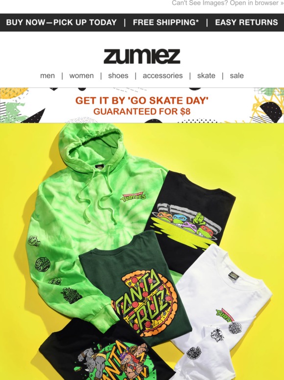 Zumiez: ALL NEW | SANTA CRUZ · VANS · NIXON | Milled