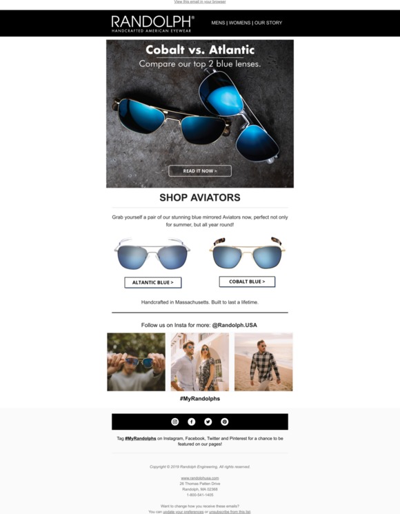 Randolph Engineering: Atlantic Blue vs. Cobalt Blue 🤔 | Milled