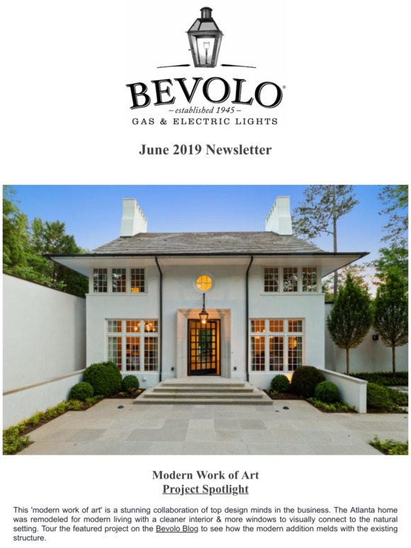 Bevolo: Modern Appeal | Milled