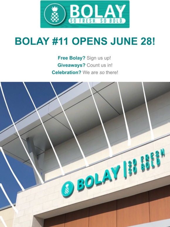 Bolay: Celebrate Bolay #11! 💥 We're giving away a $50 giftcard to the ...