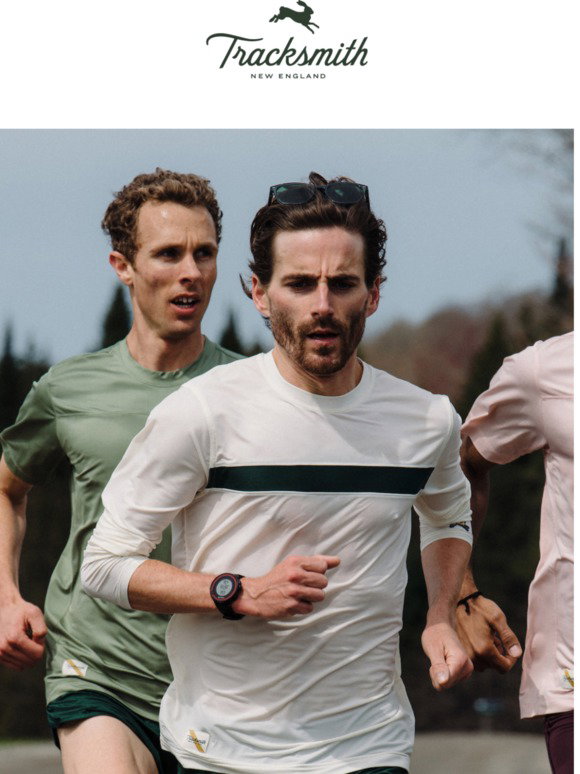 Tracksmith: The All-New Strata Long Sleeve Is Here | Milled