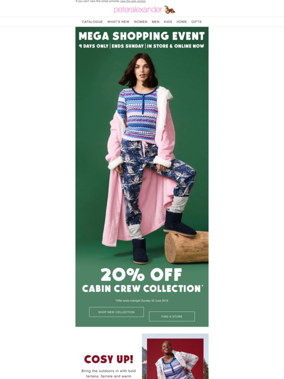 Peter Alexander: New Styles for Winter + 20% Off will keep you warm at ...