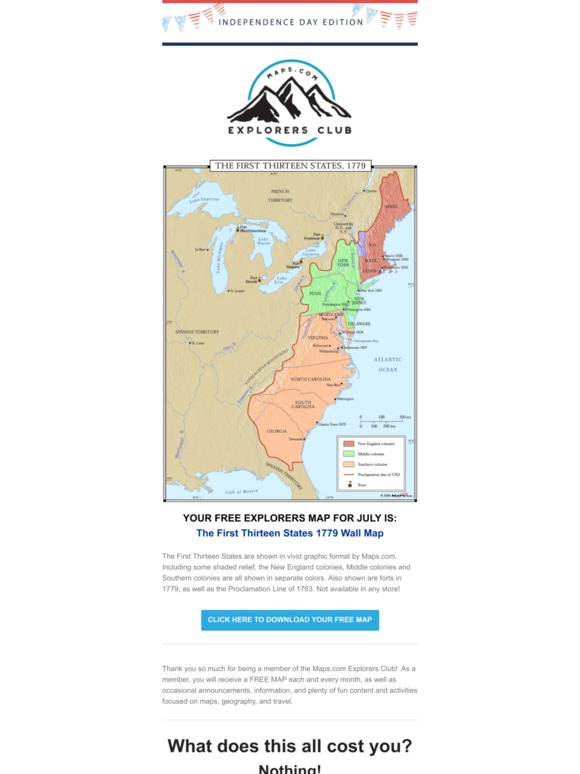 Maps: Your FREE July Map is Here! | Milled