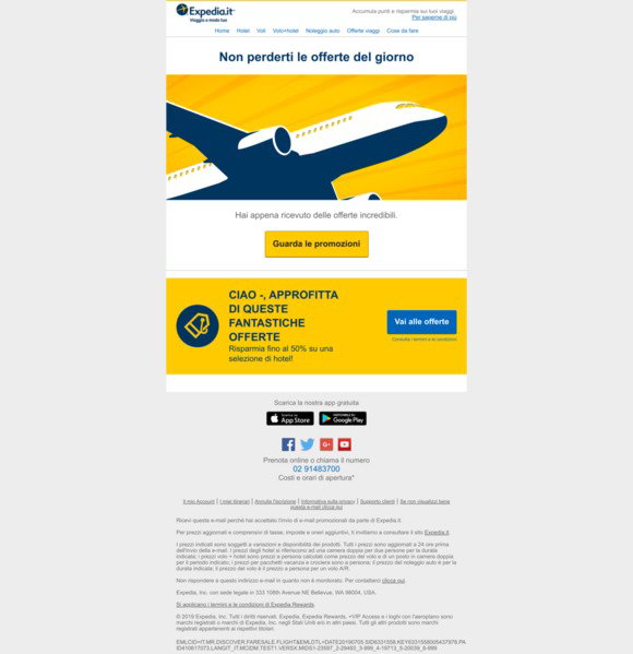 Expedia: Hai vinto – Hai ottenuto QUESTE OFFERTE imbattibili sui voli ...