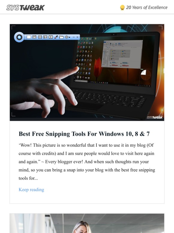 Systweak: Best Free Snipping Tools For Windows 10, 8 & 7 | Milled