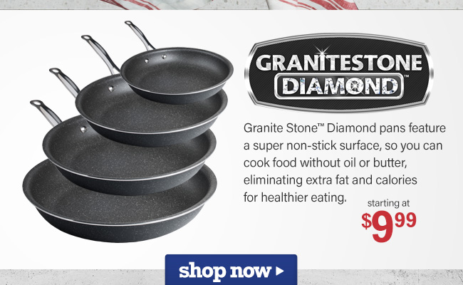 Dr. Leonard's: NEW! GraniteStone™ Diamond Cookware! | Milled