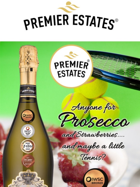Premier Estate Wines: Watch A Little Tennis And Enjoy A Little Award ...