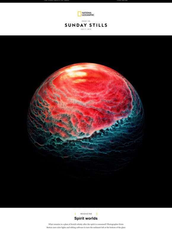 National Geographic: Sunday Stills: Otherworldly landscapes created by ...