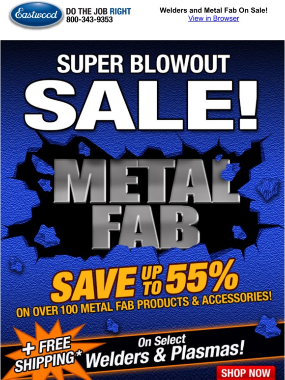 Eastwood: ☆★ Over 100+ Metal Fab Items - Up to 55% off! ★☆ | Milled