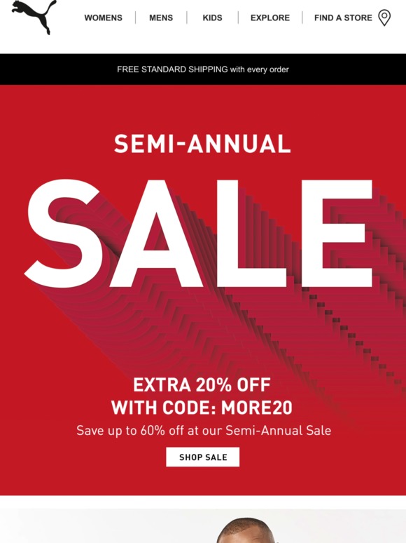 Puma: Countdown is On: Semi-Annual Sale Ends Tomorrow | Milled