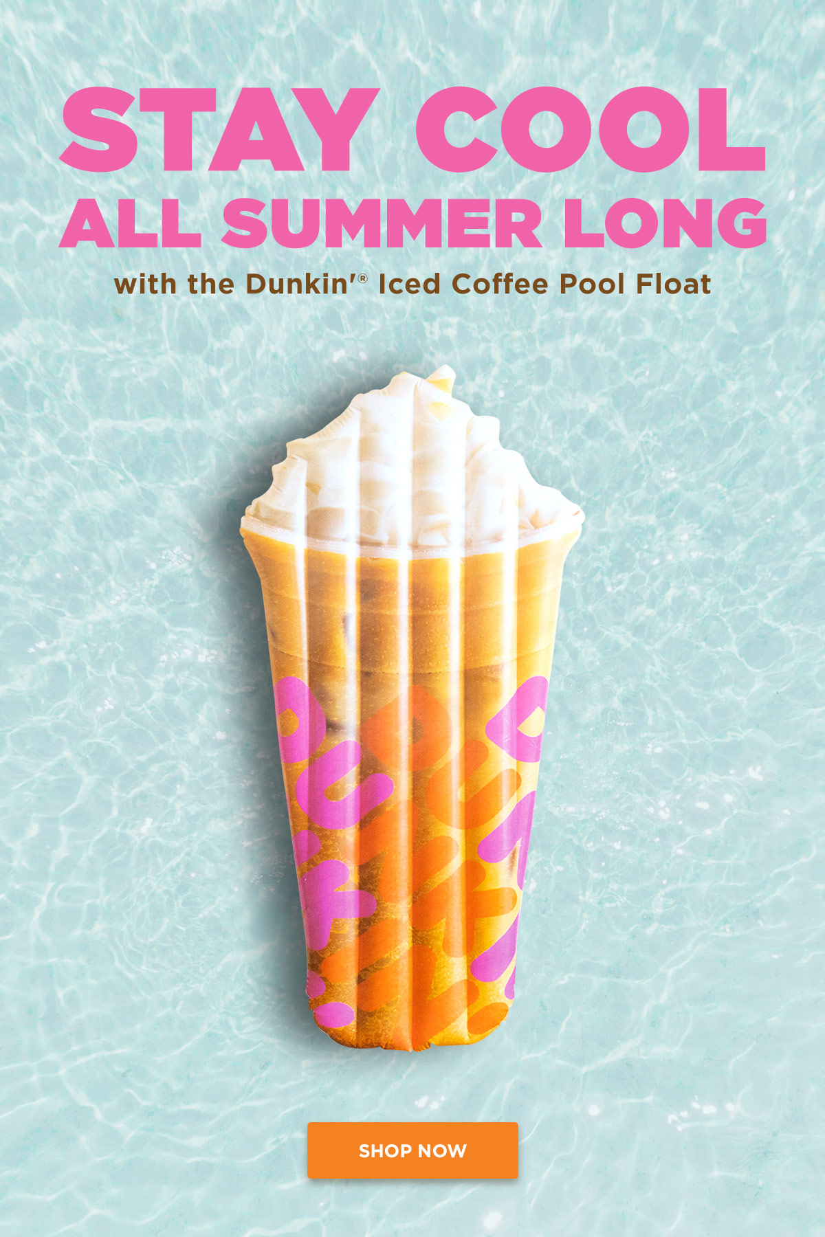 Dunkin' Donuts Shop: Stay Cool All Summer Long - New Iced Coffee Pool ...